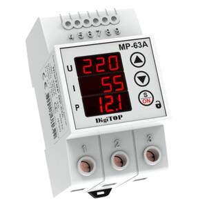 Реле напруги багатофункціональне MP-63A DigiTop
