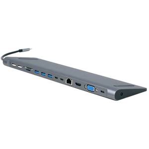 Cablexpert A-CM-COMBO9-01 USB-C 9-в-1 Док станція— купити в VIATEC ...