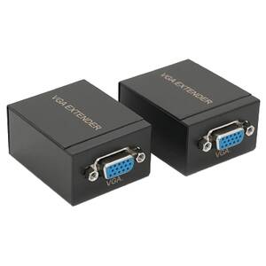 Пасивний подовжувач VGA сигналу Cat5e/6e 60м